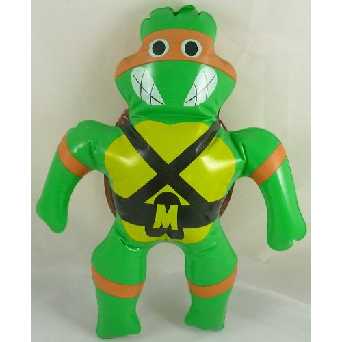 40cm Vintage Teenage Mutant Ninja Turtles Inflatable Toy - Orange ...