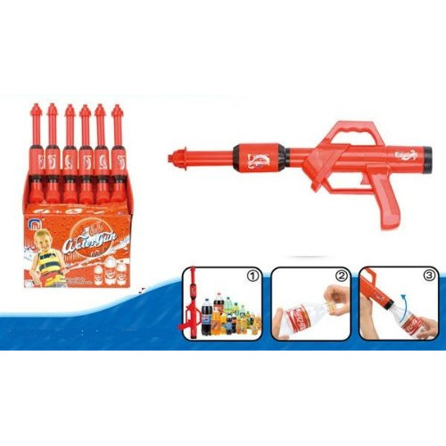 49cm Cola Bottle Water Pistol Gun - Outdoor Fun - Summer Toys - Toyland