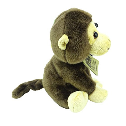 Animal Planet Jungle Cubs - 16cm Chimpanzee Soft Plush Toy - Toyland