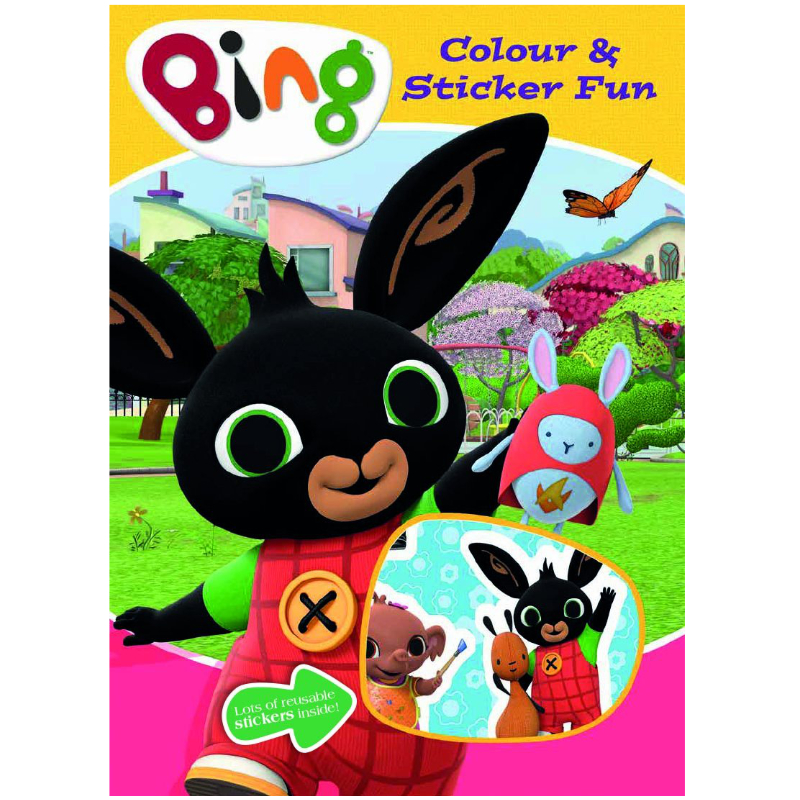 Bing Colouring & Sticker Fun - Toyland