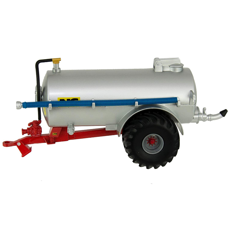 Britains 1:32 NC Slurry Tanker (Fieldside) Silver Toy, Collectable Farm ...
