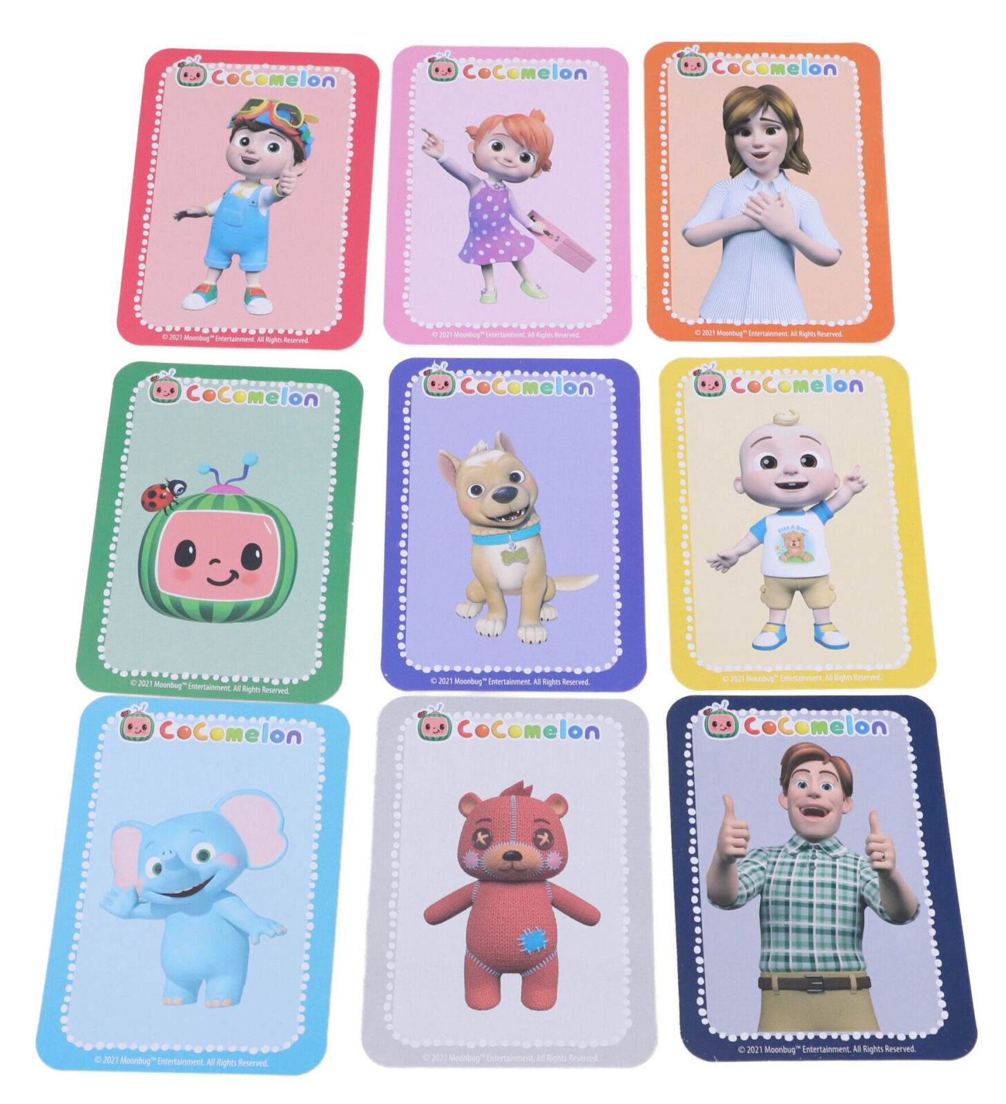 Cocomelon Playing Cards -Learn Colors & Characters - Toddler Games ...
