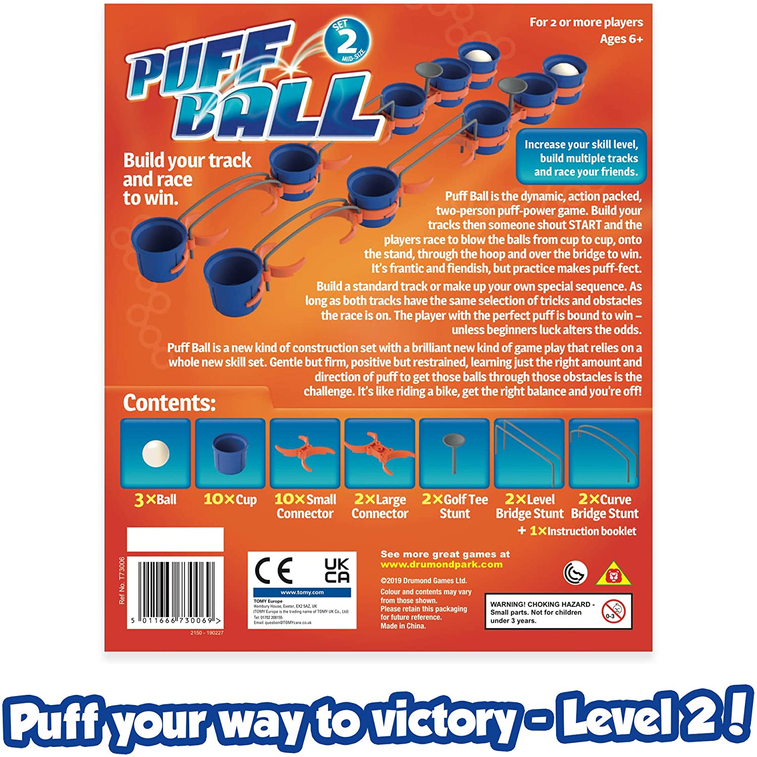 Drumond Park Puff Ball 2 Kids Action Game - Mid Size | Family Board ...