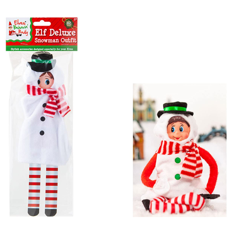 Elf Behaving Badly Naughty Christmas Boy Girl Elves Outfit Range with mischief surprise (Fur ...