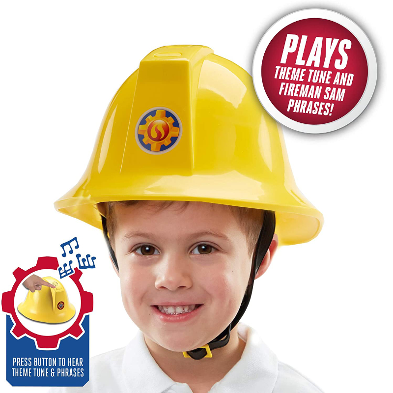 Fireman Sam Helmet with Sound - Toyland