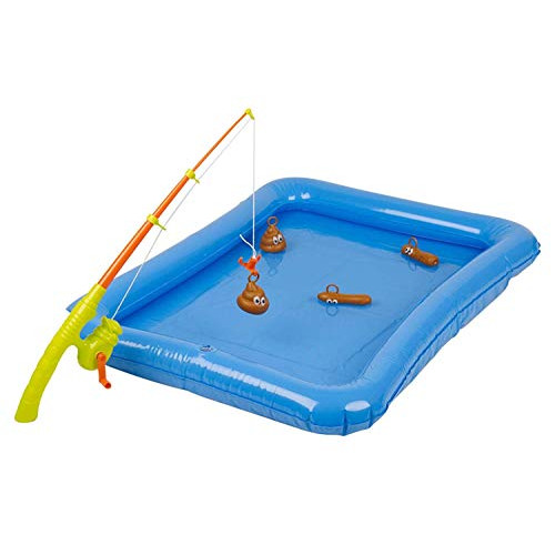 Hook a Floater Childrens Poo Fishing Bath Tub Novelty Floating Poop ...