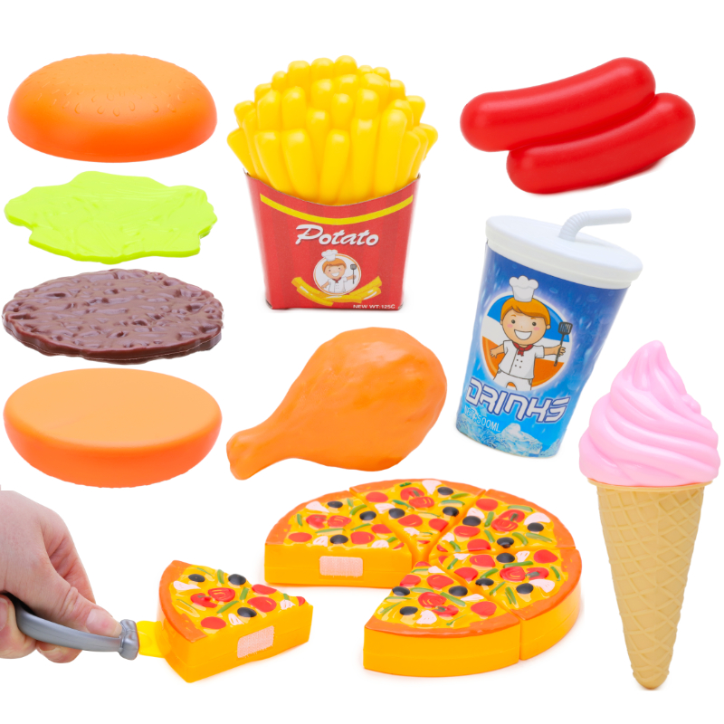 Toyland® Pretend Play Food Playsets (Assorted Fast Foods) - Toyland