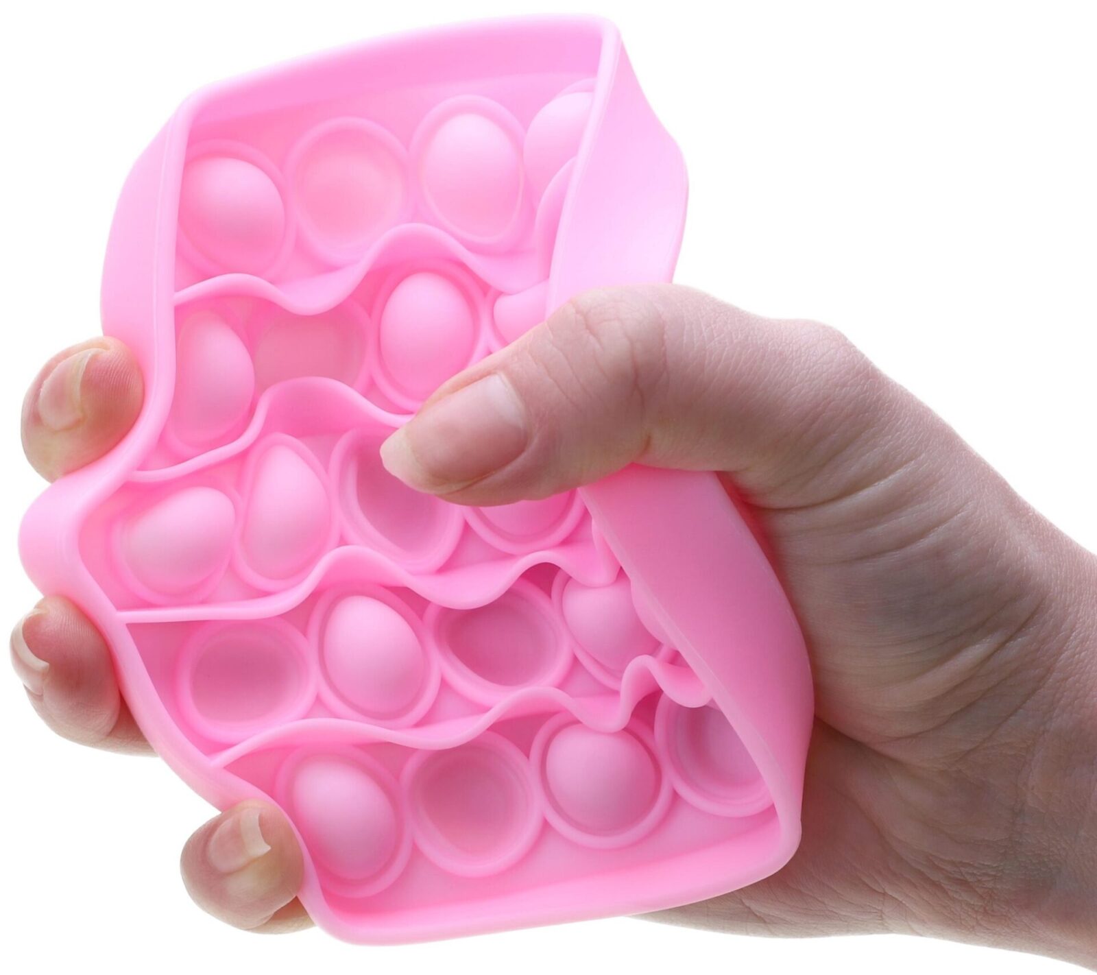 Toyland® Push Bubble Pop Bubble Sensory Fidget Toy (Pink Hexagon) - Toyland