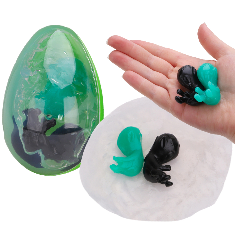 Toyland® Twin Alien Egg - Black + Green - Collectibles - Toyland