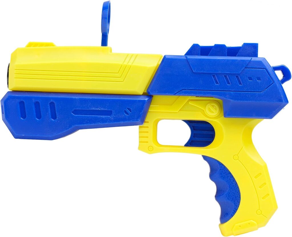 Toyland® Desktop Mayhem Foam Dart Blaster Gun - Targets Included - 10 ...
