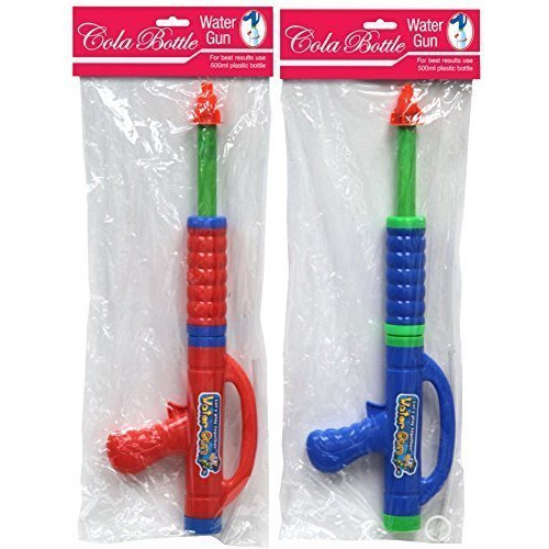 1 x Cola Water Fight Blaster Super Soaker Gun Fits Screw Top Bottles ...