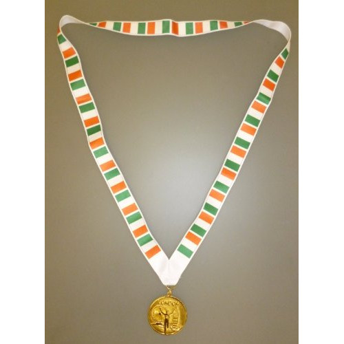 SET OF 12 - Ireland Winners Medal - Gold Metal Medal With Irish Flag ...