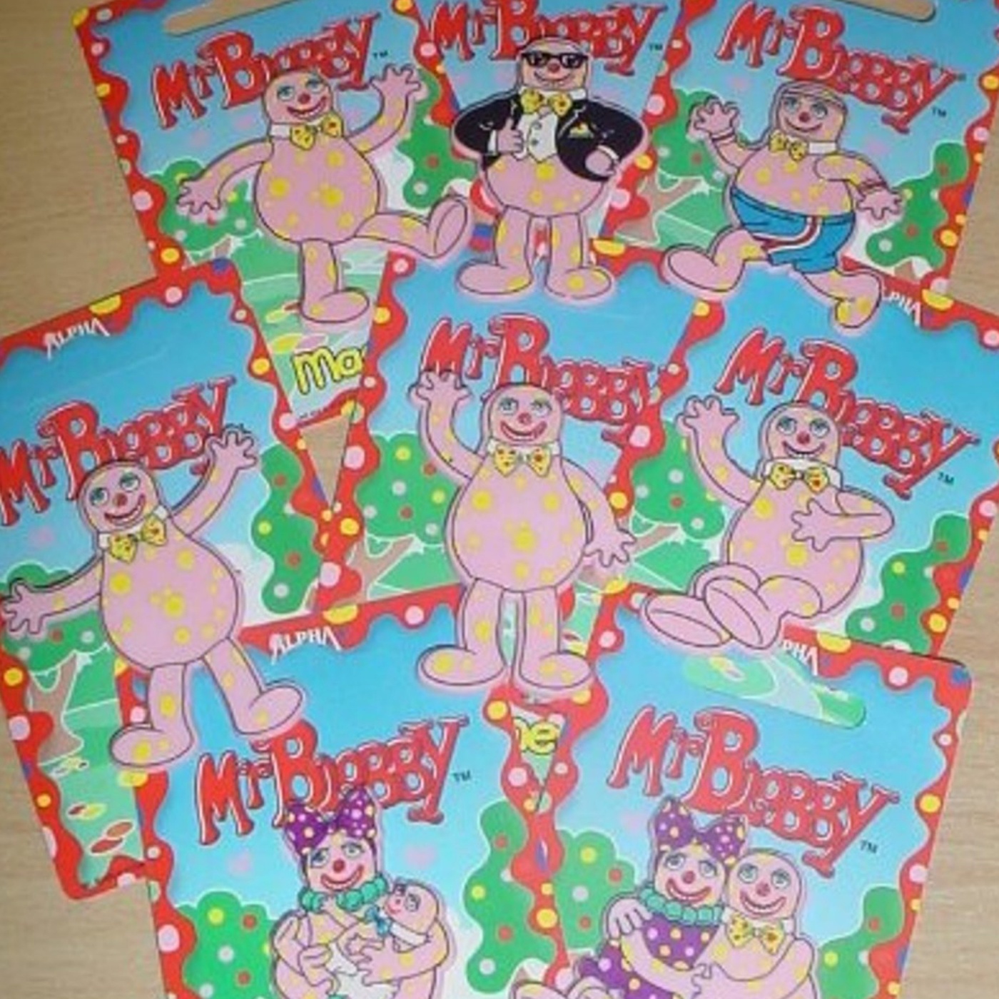 Mr Blobby Magnet- 8 To Collect - Toyland