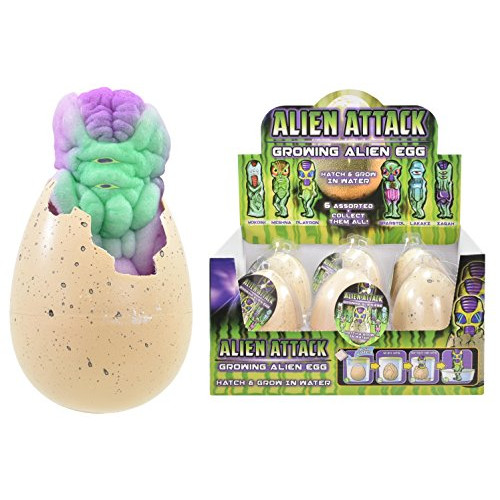 Alien Attack Growing Alien Egg - Grow Your Own Alien! - Toyland