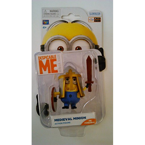 Despicable Me Action Figures - Medieval Minion - Toyland