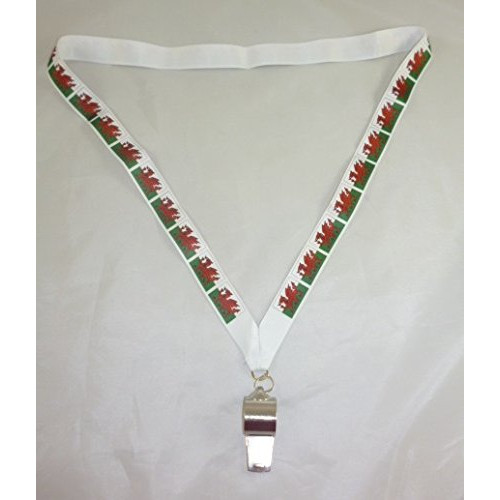 Welsh Flag Lanyard and Whistle - 2018 World Cup - Toyland