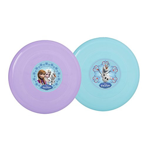 23cm Disney Frozen Flying Disc / Frisbee - Purple With Frozen Design ...
