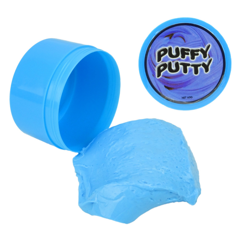 Blue Puffy Slime Putty Toy - Party Bag Fillers - Squishy Toys - Slime ...