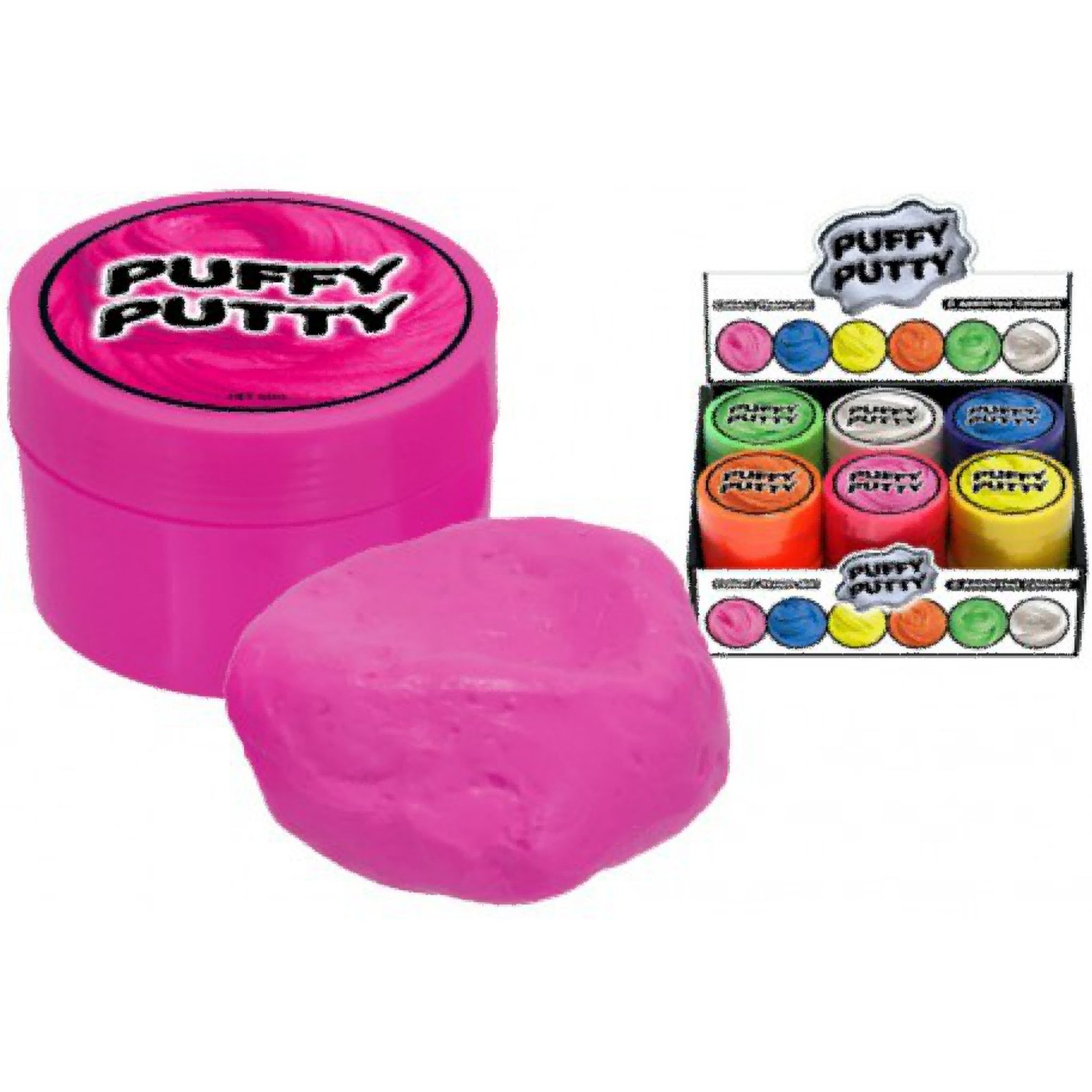 Pink Puffy Slime Putty Toy - Party Bag Fillers - Squishy Toys - Slime ...