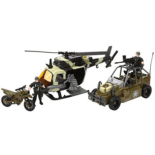 Toyland® Giant Military Vehicle & Action Figure Army Play Set - Figures ...