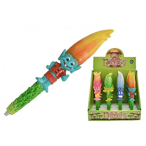 Assorted Troll Pens- Green Troll - Party Bag Fillers - Toyland