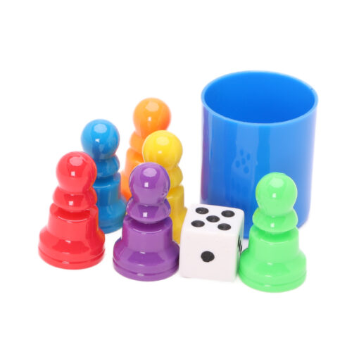 Toyland® 9 Piece Snakes & Ladders Game With Foldable Board & Storage ...