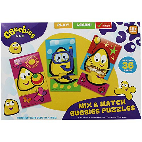 CBeebies Mix and Match Bugbies Puzzle - Toyland