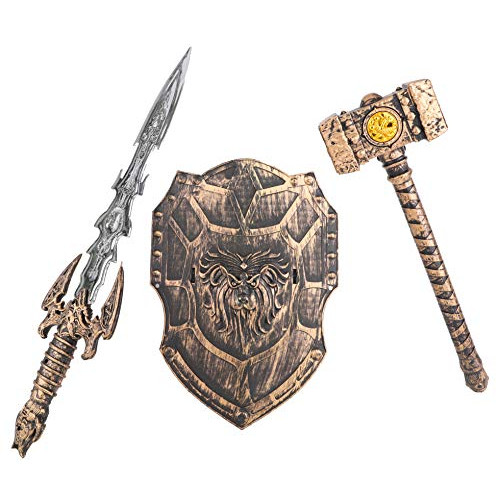 Toyland® Sword, Hammer & Shield Set - Boys Role Play Toys - Toyland