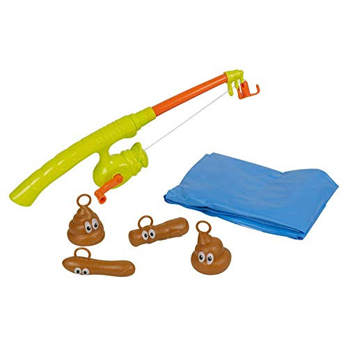 Hook a Floater Childrens Poo Fishing Bath Tub Novelty Floating Poop ...