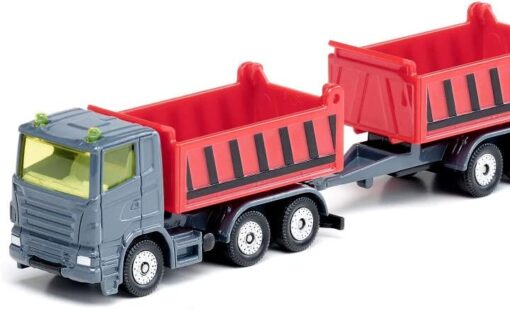 SIKU 1685 Truck with Tipping Tray and Tilting Trailer Toy Assorted - Toyland