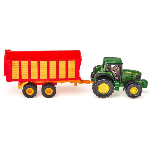 John Deere with Silage Trailer - Toyland