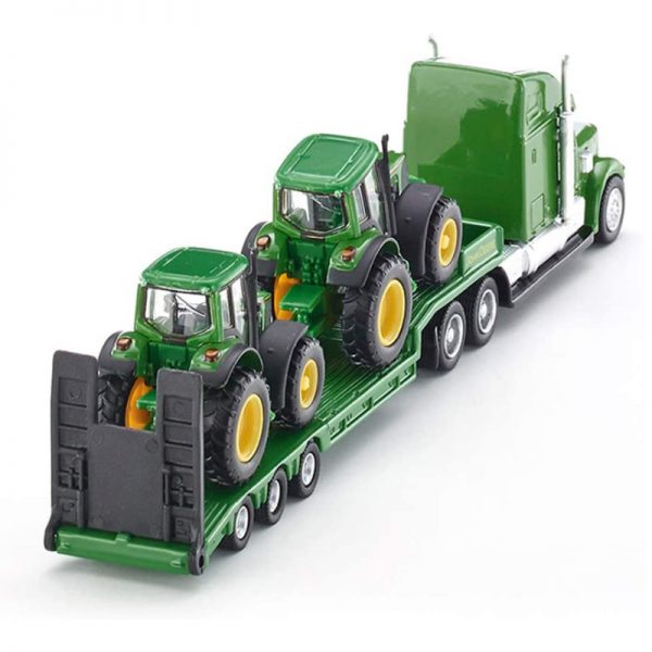 Siku - 1:87 Scale - Low Loader With John Deere Tractors - Toyland