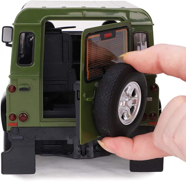 Toyland® 1:14 Scale Remote Control Land Rover Defender - With Opening ...