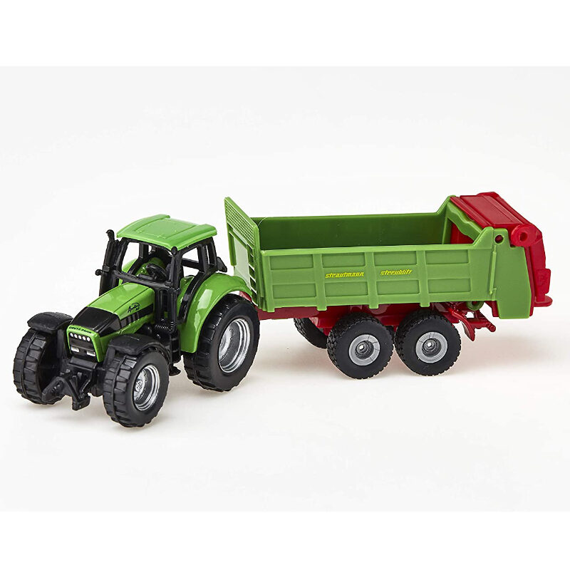 SIKU Deutz Fahr Agrotron 265 Tractor with Straumann Streublitz Spreader ...