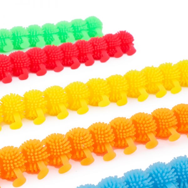 Super Stretchy 24cm Rubber Caterpillar - 1 Picked At Random - Multi ...