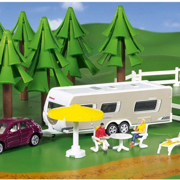 Siku - Car with Caravan Super Series - Toyland