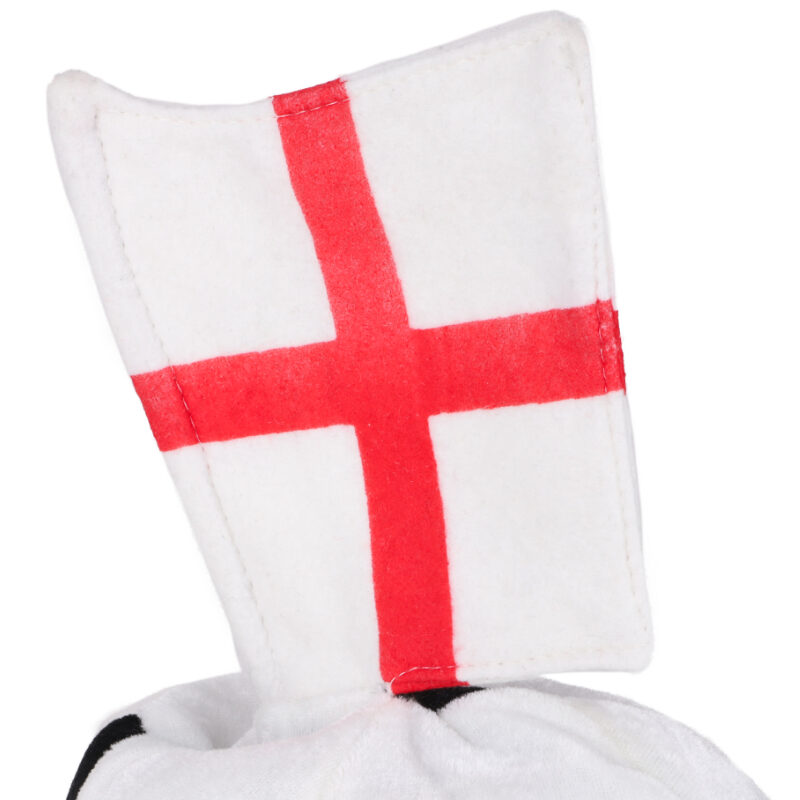England supporters Football Design Carnival Hat with Flag - Toyland