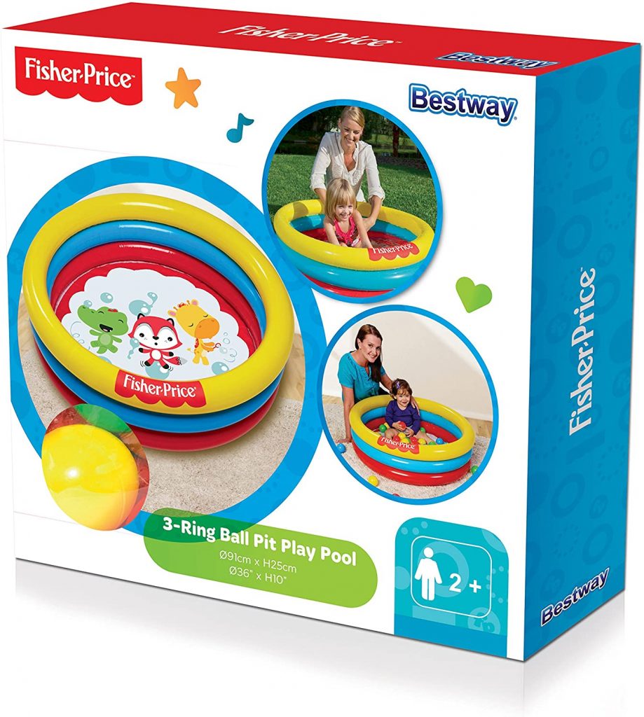 Fisher-Price Paddling Pool with 25 Ball Toys - Toyland