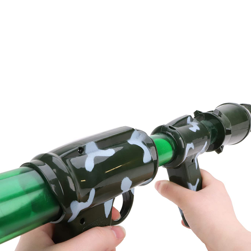 Toyland® 70cm Air Pressure Combat Style Foam Ball Gun - Fires Up To 8 ...