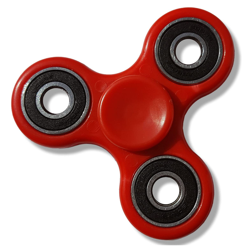 Tri-Finger Fidget Hand Spinner Ultra Fast Bearing Finger Gadget Toy ...