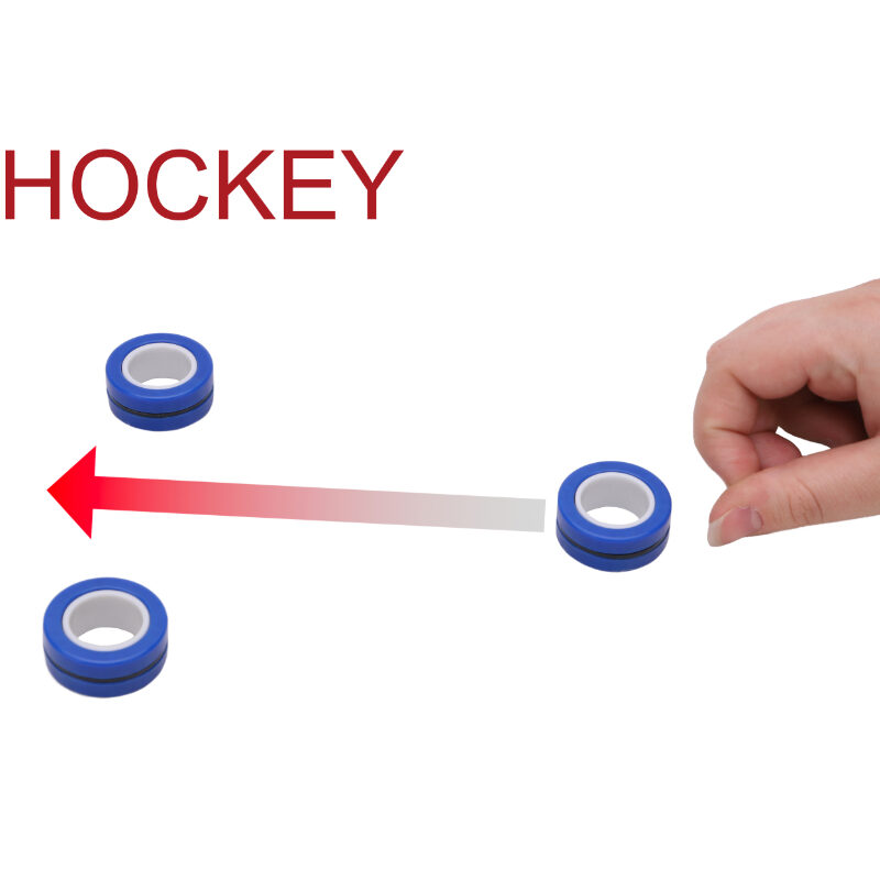 Toyland® Pack of 3 Professional Magnetic Spinning Ring Toys - Toyland