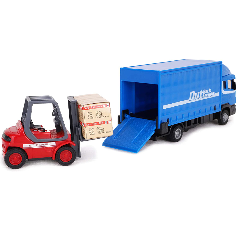 Toyland® Load and Go Vehicle Set - Scania Freight Truck with Forklift ...