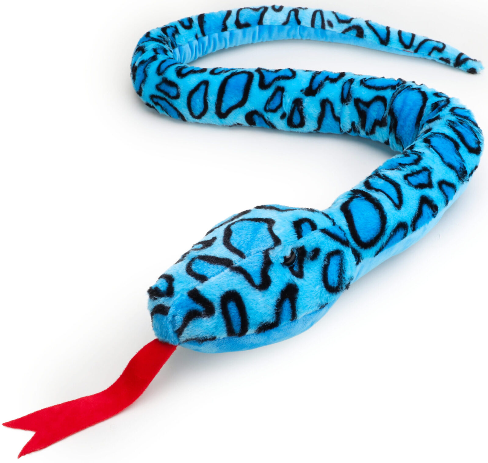 Giant Plush Snake - 180cm - Childrens Soft Toys (BLUE) - Toyland