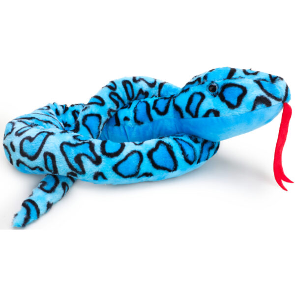 Giant Plush Snake - 180cm - Childrens Soft Toys (BLUE) - Toyland