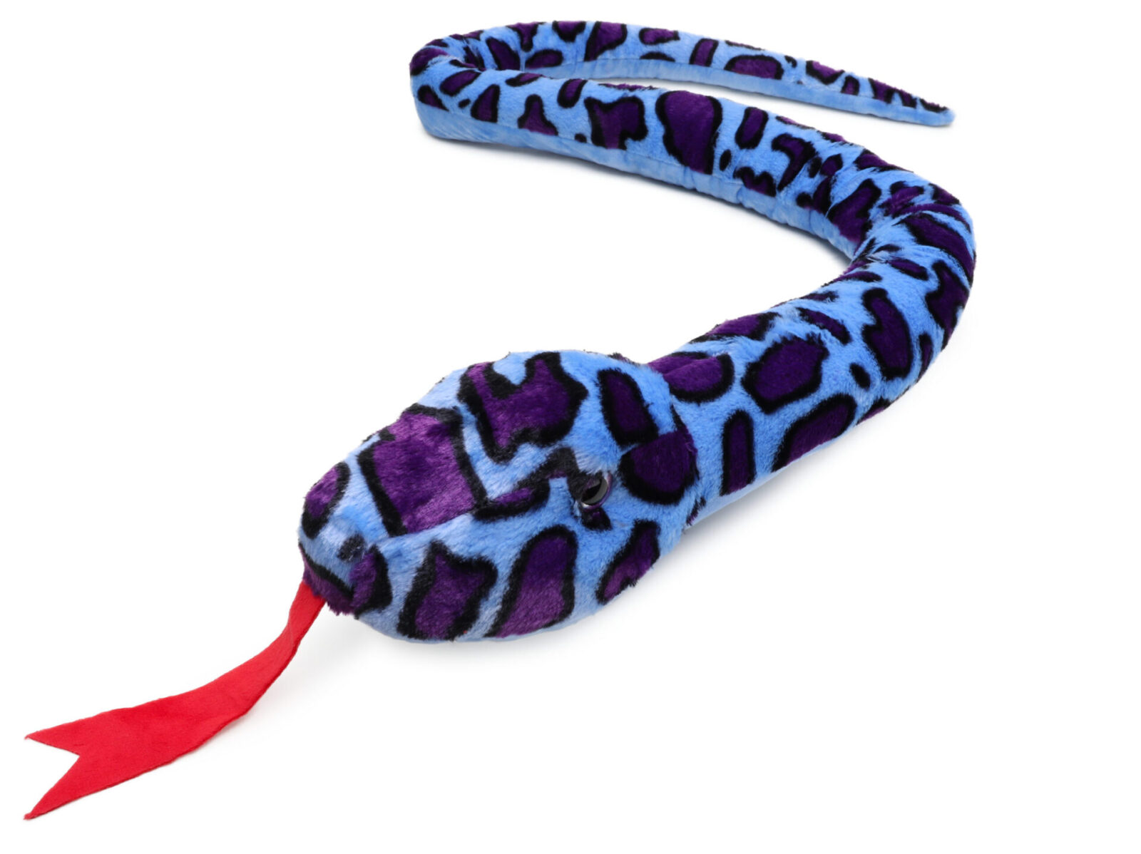 67" Colourful Printed Plush Snake - 5 Assorted - Toyland