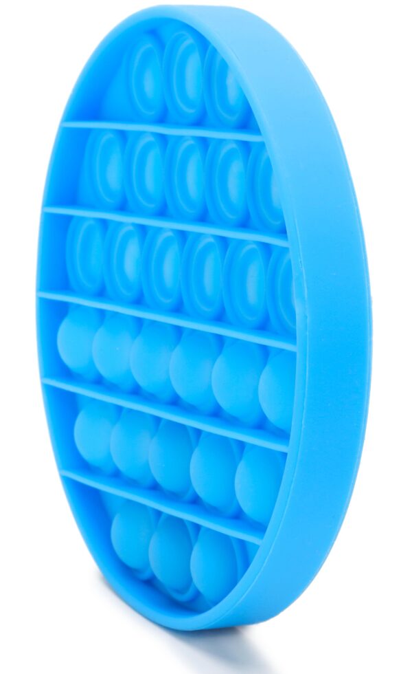 Toyland® Push Bubble Pop Bubble Sensory Fidget Toy (Blue Circle) - Toyland
