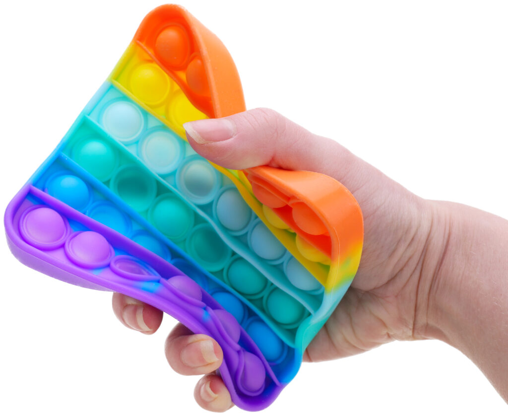 Toyland® Pack Of 2 - Push Bubble Pop Bubble Sensory Fidget Toy - Lots ...