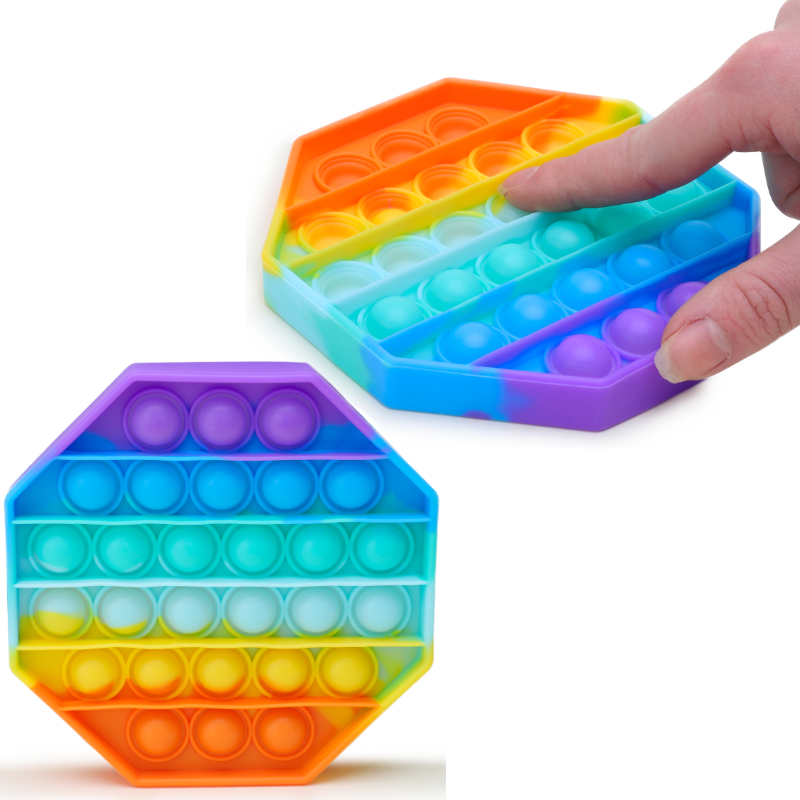 Toyland® Pack Of 2 - Push Bubble Pop Bubble ' Pop It ' Sensory Fidget ...