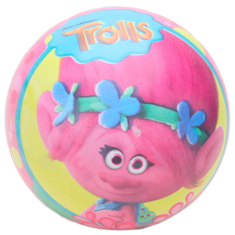 Toyland® 23cm Childrens Trolls Soft Throw And Catch Ball - Toyland