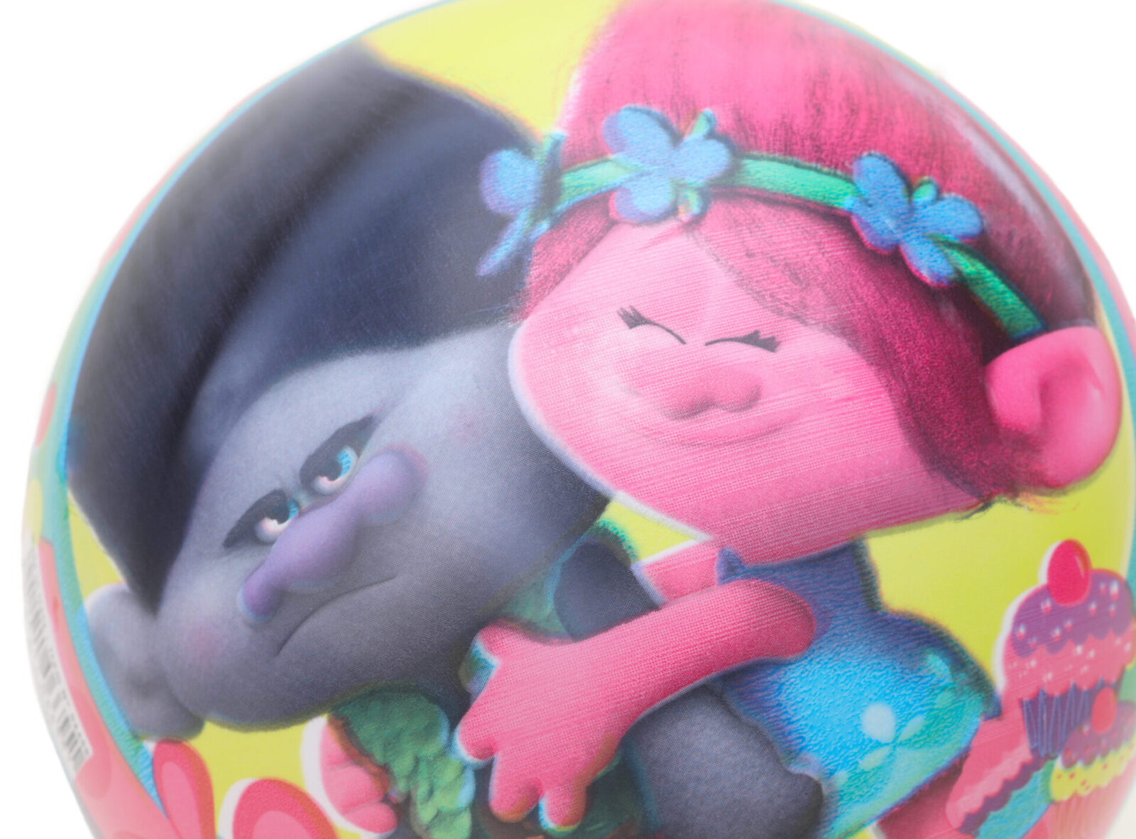 Toyland® 23cm Childrens Trolls Soft Throw And Catch Ball - Toyland